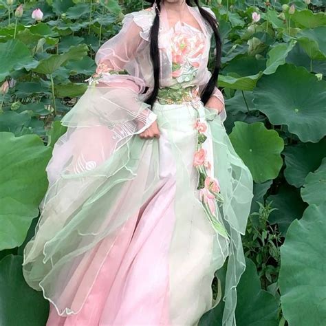 Fairy Hanfu Set Summer Chinese Ancient Beautiful Girl Hanfu Dress