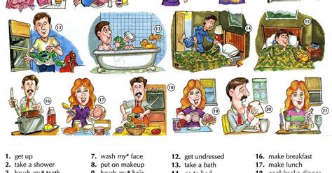 English Joins Us What Do You Do Every Day