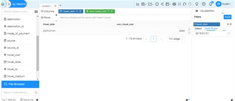 date date time usage as filters in helical insight helical insight