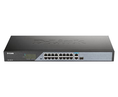 D Link Dss 100e 18p Network Switch Unmanaged Fast Ethernet 10 100 Power Over Ethernet Poe