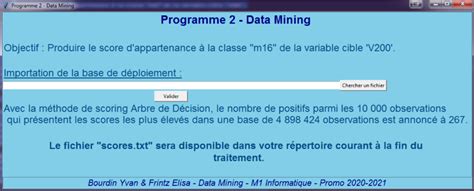 Github Elisa Frintzprojetdatamining Projet Data Mining Master 1 Informatique
