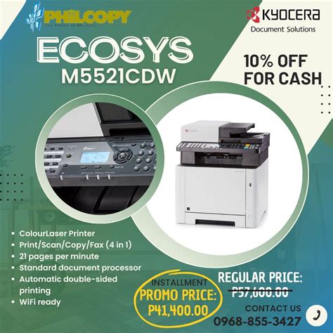 Ecosys M5521cdw Computers And Tech Printers Scanners And Copiers On Carousell