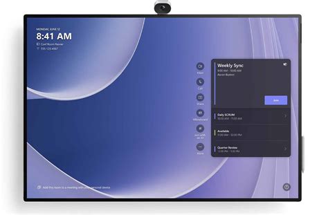 Microsoft Announces New Surface Hub 3 With Portrait Smart Rotation And