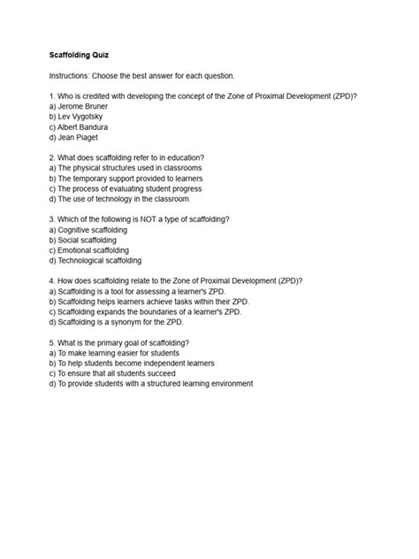 Binarao Scaffolding Quiz Pdf Binarao Scaffolding Quiz Pdf