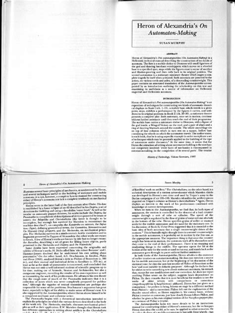 Heron Automaton Making Murphy Translation Pdf
