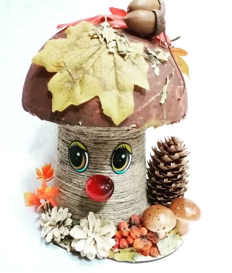 Поделки Идеи своими руками On Instagram Какой симпатяга 🍄 Ствол из картона шляпка из