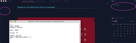 Properties YAML Not Showing If There Is An Empty Line On Top Bug Graveyard Obsidian Forum