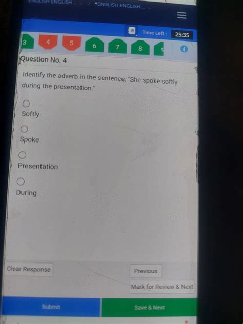 Identify The Adverb In The Sentence She Studyx