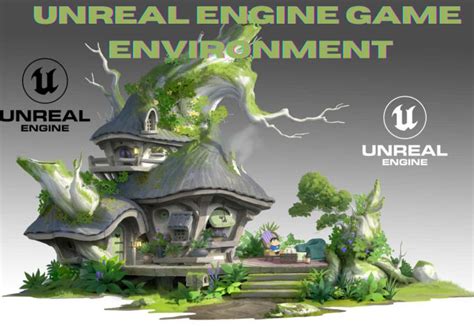 create unreal engine stylized 3d 3d concept art ue5 3d scenes and