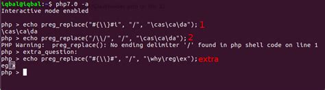 Php Preg Replace Not Working As Expected Replacing Backslashes Stack Overflow