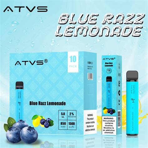 Elf Bar 600 Disposable Blue Razz Lemonade 600 Puffs Vape Shop