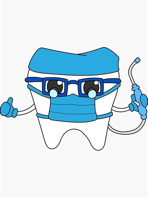 Pegatina For Sale Con La Obra Cepíllese Los Dientes Dentista De