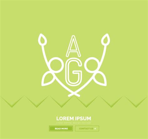Premium Vector Abstract Geometric Linear Hipster Floral Icon Frame
