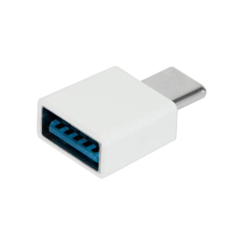 Купити Перехідник з Usb на Type C Білий Otg перехідник Type C на