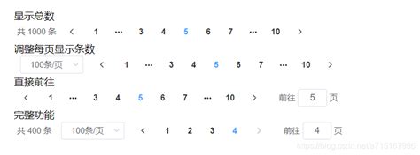 【vue组件封装】之简单分页组件的研究与实现vue El Pagination 的双箭头和单箭头 Csdn博客