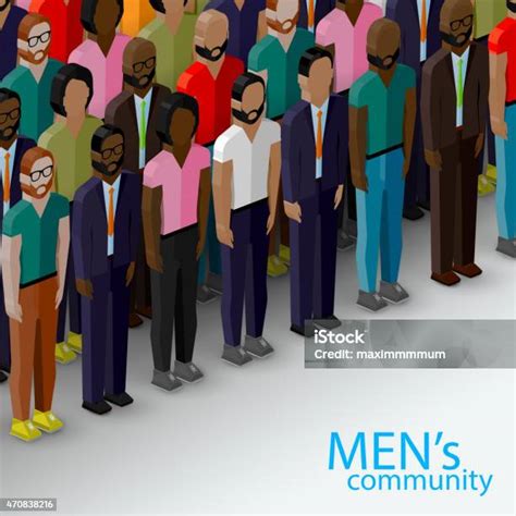 벡터 일러스트레이션 3d 제품의 등각투영 숫나사 지역사회일원 3차원 형태에 대한 스톡 벡터 아트 및 기타 이미지 3차원 형태 사람들 2015년 Istock