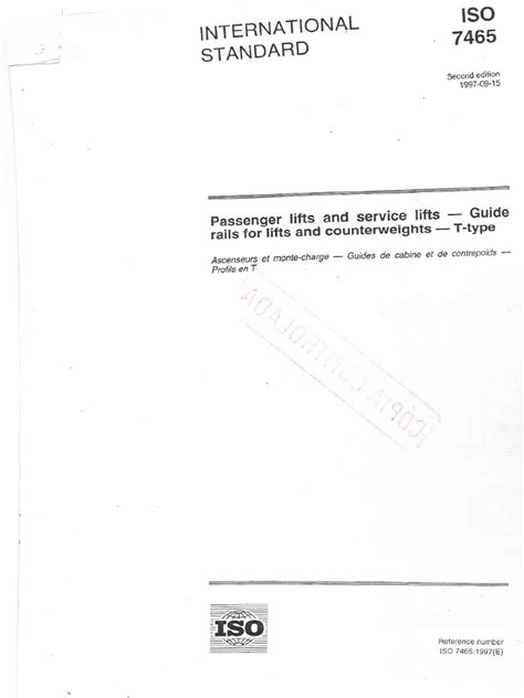 Norma Iso 7465 1997 Pdf