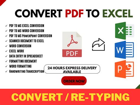 pdf image screenshot non editable file converted in word excel within