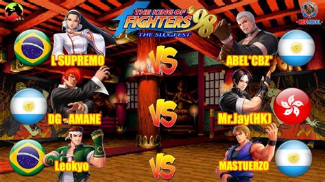 kof 98 l supremo🇧🇷 vs abel cbz 🇦🇷 leokyo🇧🇷 vs mastuerzo🇦🇷 dg