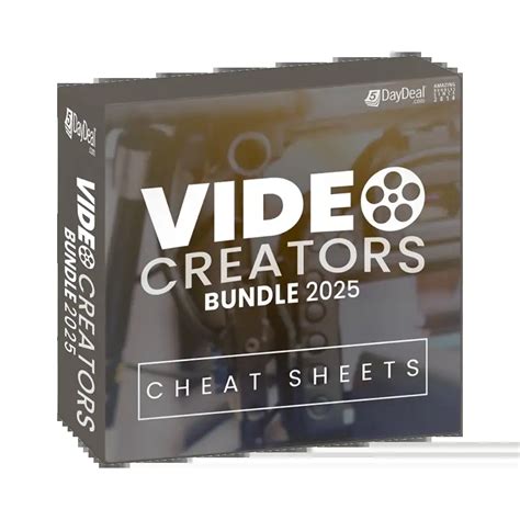 Cheat Sheets Video Creator Bundle 2025 Creative Highway™ By 5daydeal®