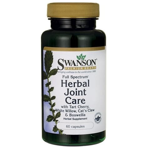 Swanson Full Spectrum Herbal Joint Care 60 Capsules