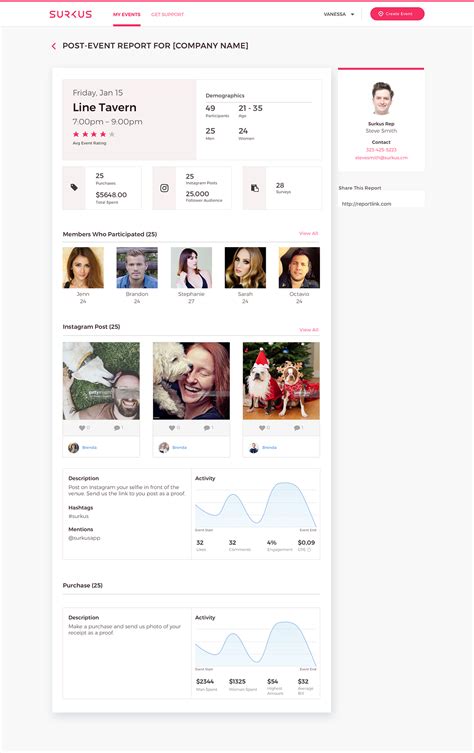 Event Creator On Behance