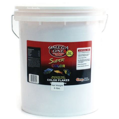Omega One Super Color Flakes Pet Food Guide