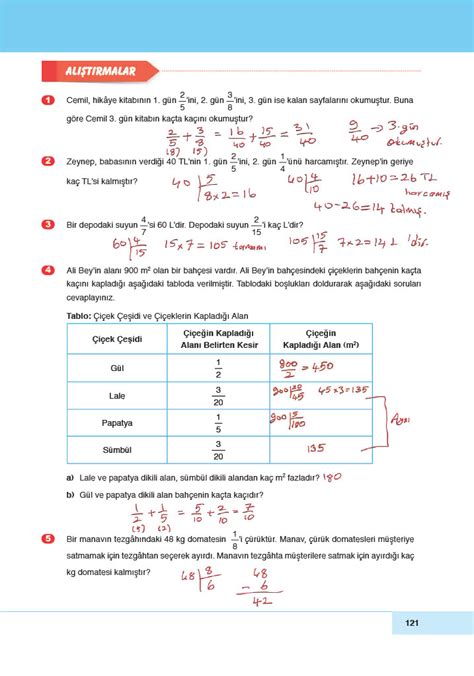 Sınıf Doğa Yayıncılık Matematik Ders Kitabı Sayfa Cevapları theingilizce