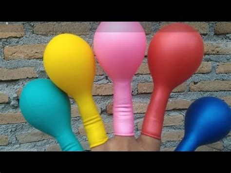 MANTAP BALON WARNA WARNI BERMAIN PECAHKAN BALON WARNA WARNI YouTube