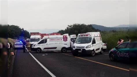 Muere Conductor De Tráiler Al Salirse De Autopista La Balanza