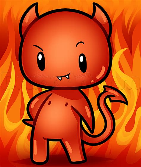 Cute Devil Drawing At Explore Collection Of Cute