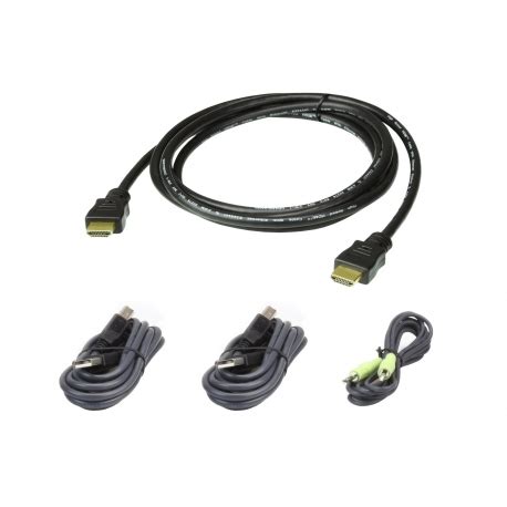 M USB HDMI Secure KVM Cable Kit