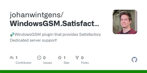 Github Johanwintgenswindowsgsmsatisfactory 🧩windowsgsm Plugin That