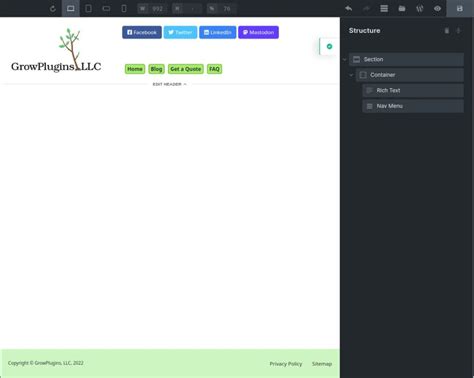 How To Create A Header And Footer In Bricks Builder In 6 Easy Steps Growplugins Llc