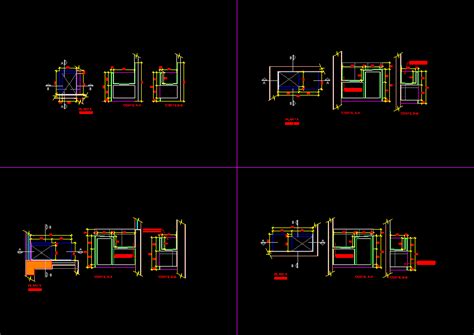 Fixed And Hinged Window DWG Block For AutoCAD Designs OFF