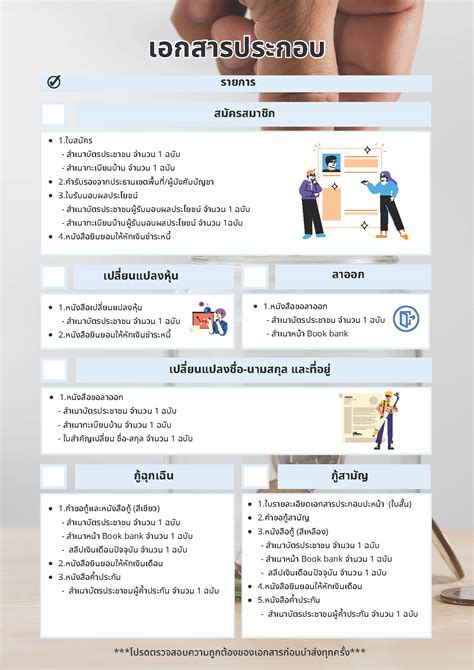 สหกรณ์ออมทรัพย์องค์การบริหารส่วนจังหวัดกาญจนบุรี จำกัด แบบฟอร์ม