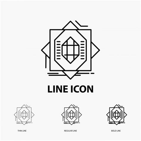 Abstract Core Fabrication Formation Forming Icon In Thin Re Background