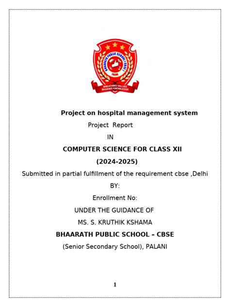 cs prject pdf databases system