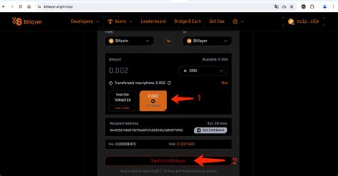 Bitlayer Official Bridge — Brc20 Asset Bridging Tutorial Bitlayer Blog