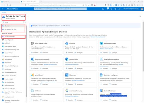 Grundlagen für Entwicklung mit Azure AI DRILLING AZURE DE