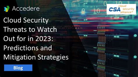 Accedere Cybersecurity On Linkedin Cloud Security Threats And Predictions In 2023 Csa