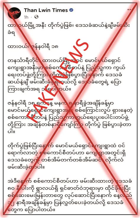 ထားဝယ်မြို့ မောင်မယ်ရှောင်ကျေးရွာအနီးတွင် အကြမ်းဖက်သောင်းကျန်းသူများန