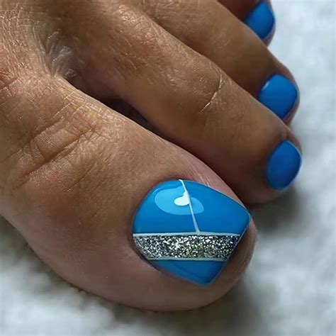 17 Stunning Summer Blue Toe Nail Designs You Need To Try In 2025