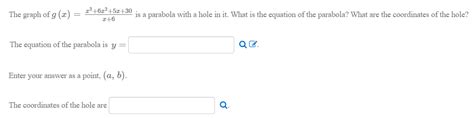 Solved Find A Possible Formula For The Function In The Chegg Com