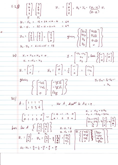 Assignment Six Solved Linear Algebra Differential Equation Math 214