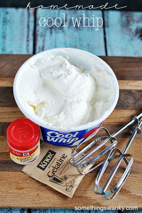 Homemade Cool Whip Artofit