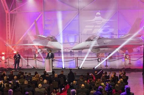 Lockheed Martin Ceremonially Delivers First F 16 Block 70 Fighter Jets