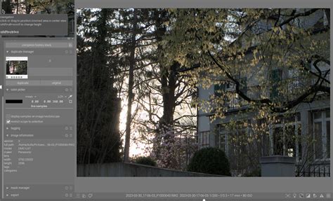 Panasonic Lx7 Garbage Pixels · Issue 14082 · Darktable Orgdarktable