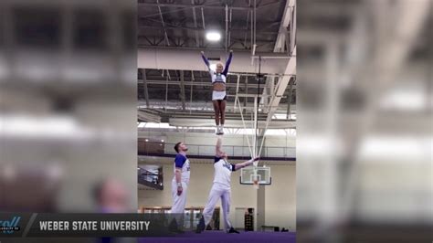 Weber State University Partner Stunt 2020 Nca And Nda College Showcase