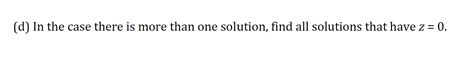 Solved C Summarize Your Answer To A And B In The Chegg